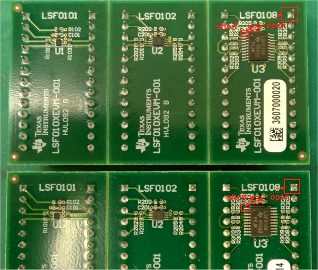 LSF010XEVM-001 EVM GND Problem - Logic forum - Logic - TI E2E support forums