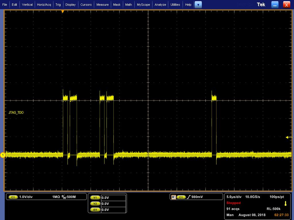 TXB0104: There is a floating level for the JTAG - Logic forum - Logic - TI E2E support forums