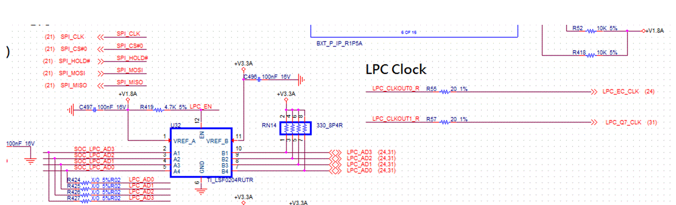 LSF0204: rising edge became slow on VREF B side - Logic forum - Logic - TI E2E support forums