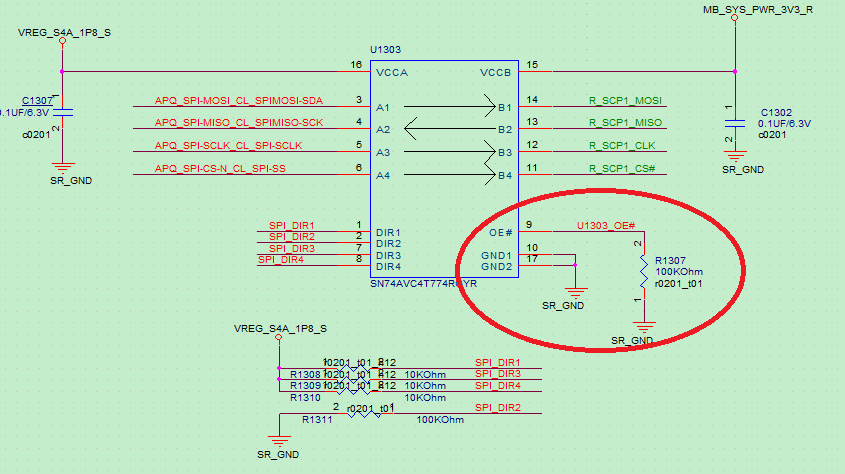 Sn74avc4t774 Always On Oe Question Logic Forum Logic Ti E2e Support Forums