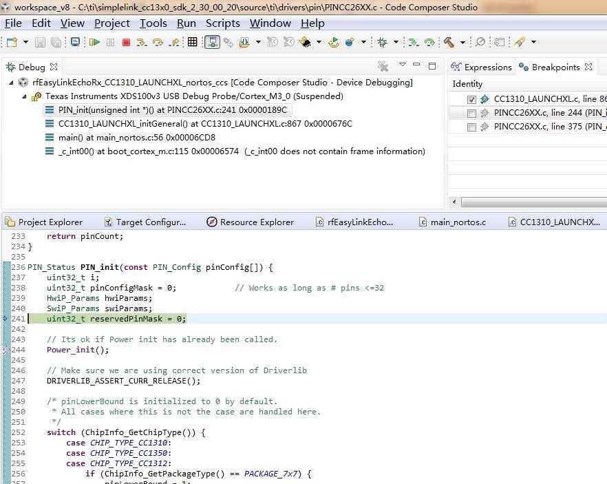 CCS/CC1310: Fail to init PIN for my custom board - Sub-1 GHz forum ...