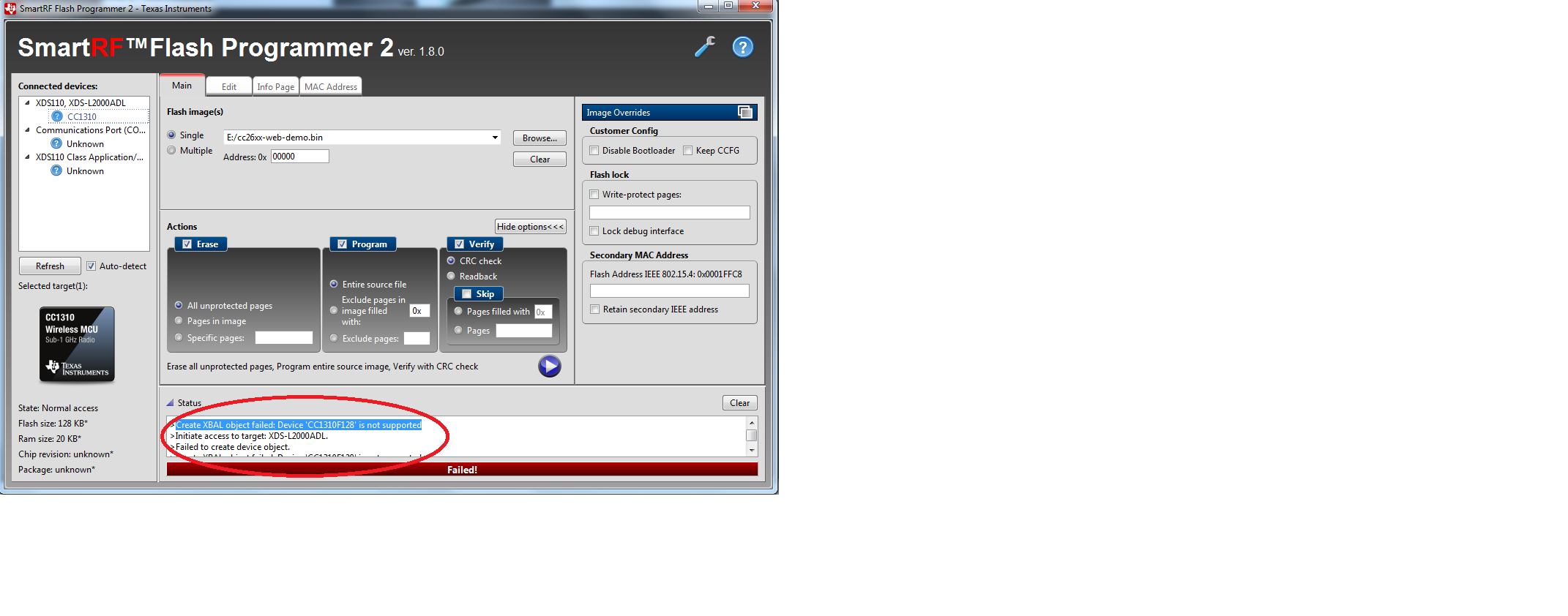 LAUNCHXL-CC1310: Contiki stack with cc1310 - Sub-1 GHz forum - Sub-1 GHz - TI E2E support forums