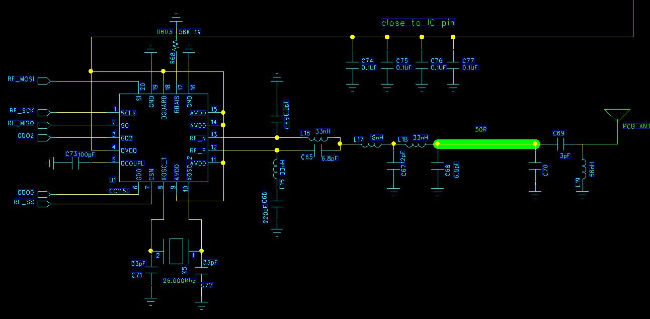 CC115L: Occupied Bandwidth test failed in FCC 15 test - Sub-1 GHz forum ...