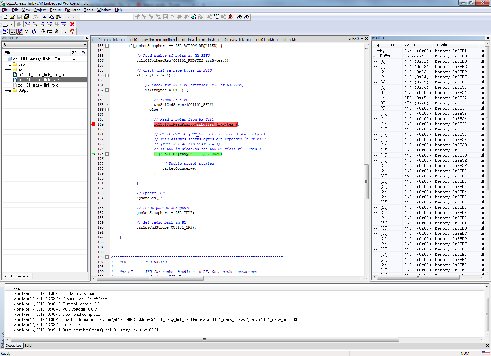 Interrupts Using Gdo0 Not Triggering In Cc110l Sub 1 Ghz Forum Sub 1 Ghz Ti E2e Support Forums