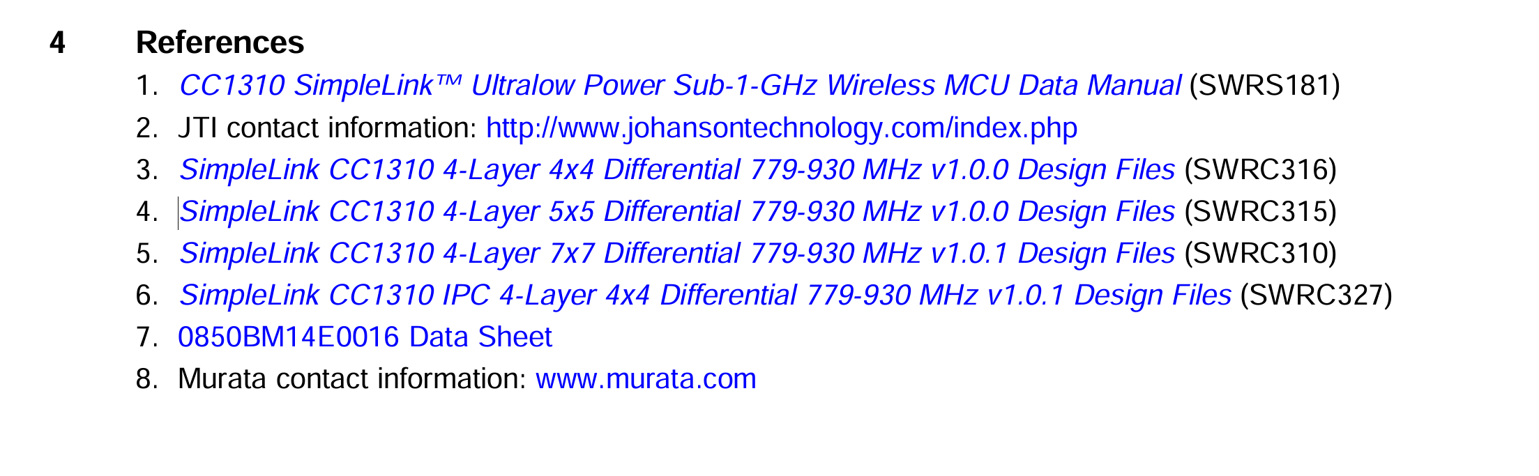 CC1314R10: Guidance for Using the Impedance-Matched Balun-Filter with CC1314 (Reference Design ...
