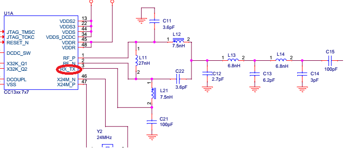 CC1310 with SKY65313-21 FEM and 0850BM14E0016 balun @868MHz - Sub-1 GHz ...