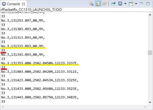 CCS/LAUNCHXL-CC1310: Send CC1310 data to APP via UART by using bluetooth (hc-05) problem - Sub-1 ...