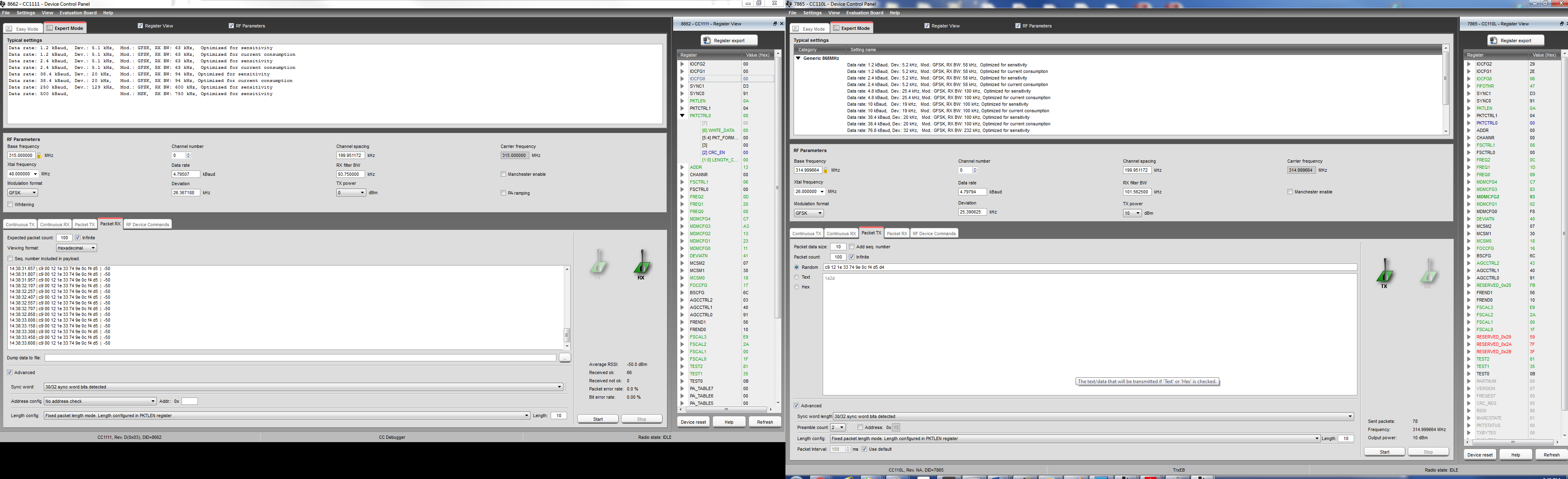Cc110l Fixed Packet Length Mode Sub 1 Ghz Forum Sub 1 Ghz Ti E2e Support Forums