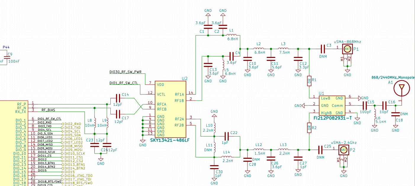 Cc1350 Cc1350 Dualband Rf Path Implementation Sub 1 Ghz Forum Sub