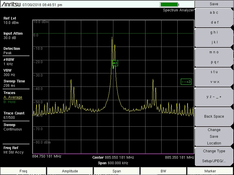 CC1101: Transmit Spectrum RF Images - Sub-1 GHz forum - Sub-1 GHz - TI ...