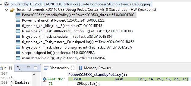 RTOS/CC1310: TI RTOS Idle Task - Sub-1 GHz forum - Sub-1 GHz - TI E2E support forums