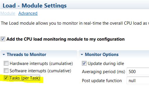RTOS/CC1352P: Using ROV to monitor CPU Load and Heap - Zigbee & Thread ...