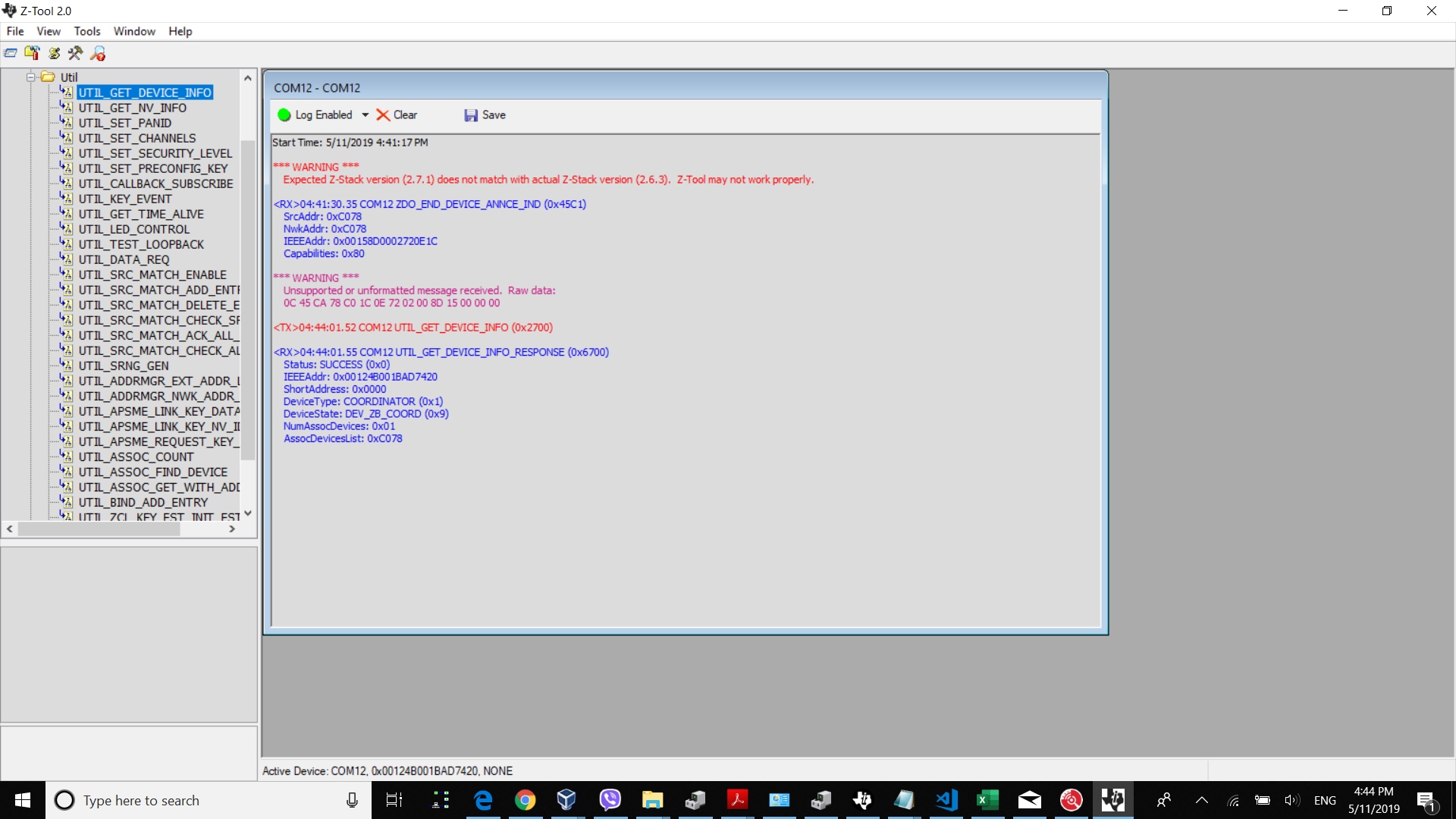Compiler/CC2530: Sending received data from Xiaomi to UART - Zigbee & Thread forum - Zigbee ...