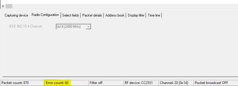PACKET-SNIFFER: How to determine the number of packets after applying ...
