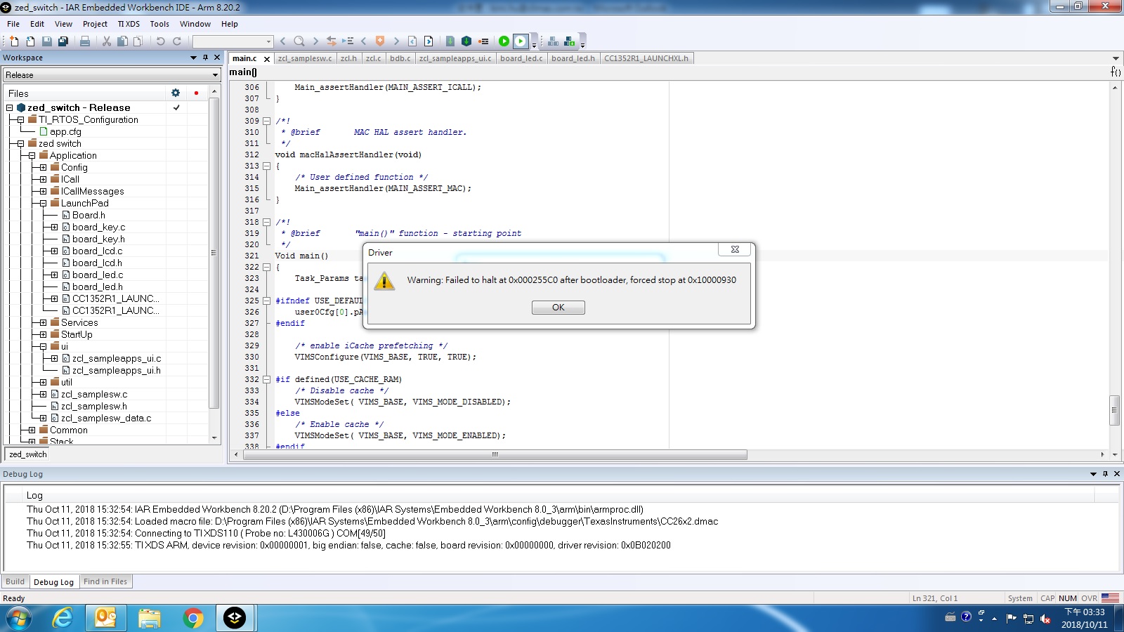 Launchxl Cc1352p System Cannot Work Correctly When Ioid13 Connect To L Zigbee And Thread