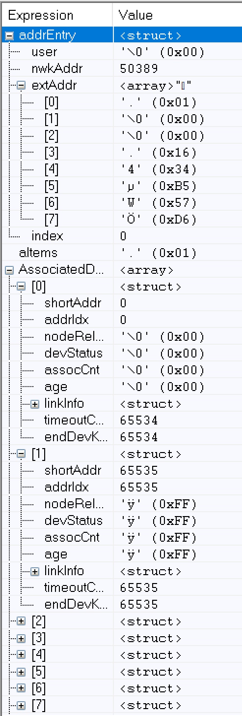 参考译文 Cc2538：zstack 中的地址管理问题：zdoupdateaddrmanager 失败 Zigbee®︎ 和 Thread（参考译文帖）read Only