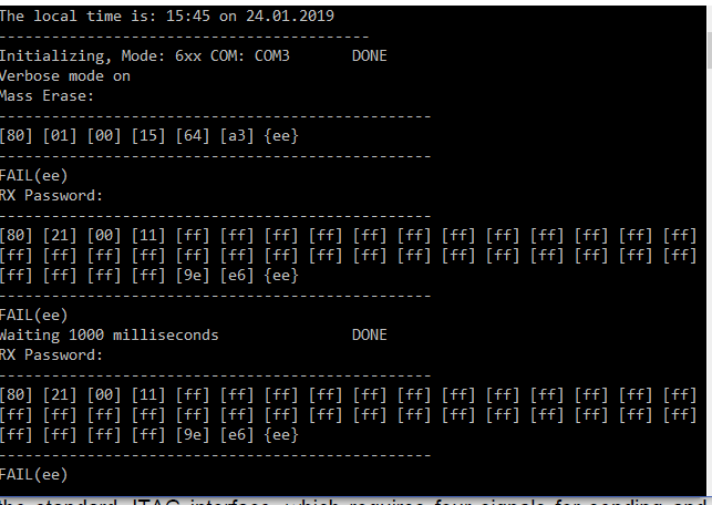 Ccsmsp430f6723 How To Unlock The Security Fuse Msp Low Power Microcontroller Forum Msp Low