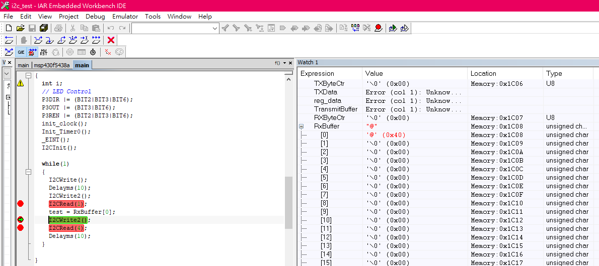 MSP430F5438A: can not read data from the Adafruit MPRLS Pressure Sensor via I2C - MSP low-power ...