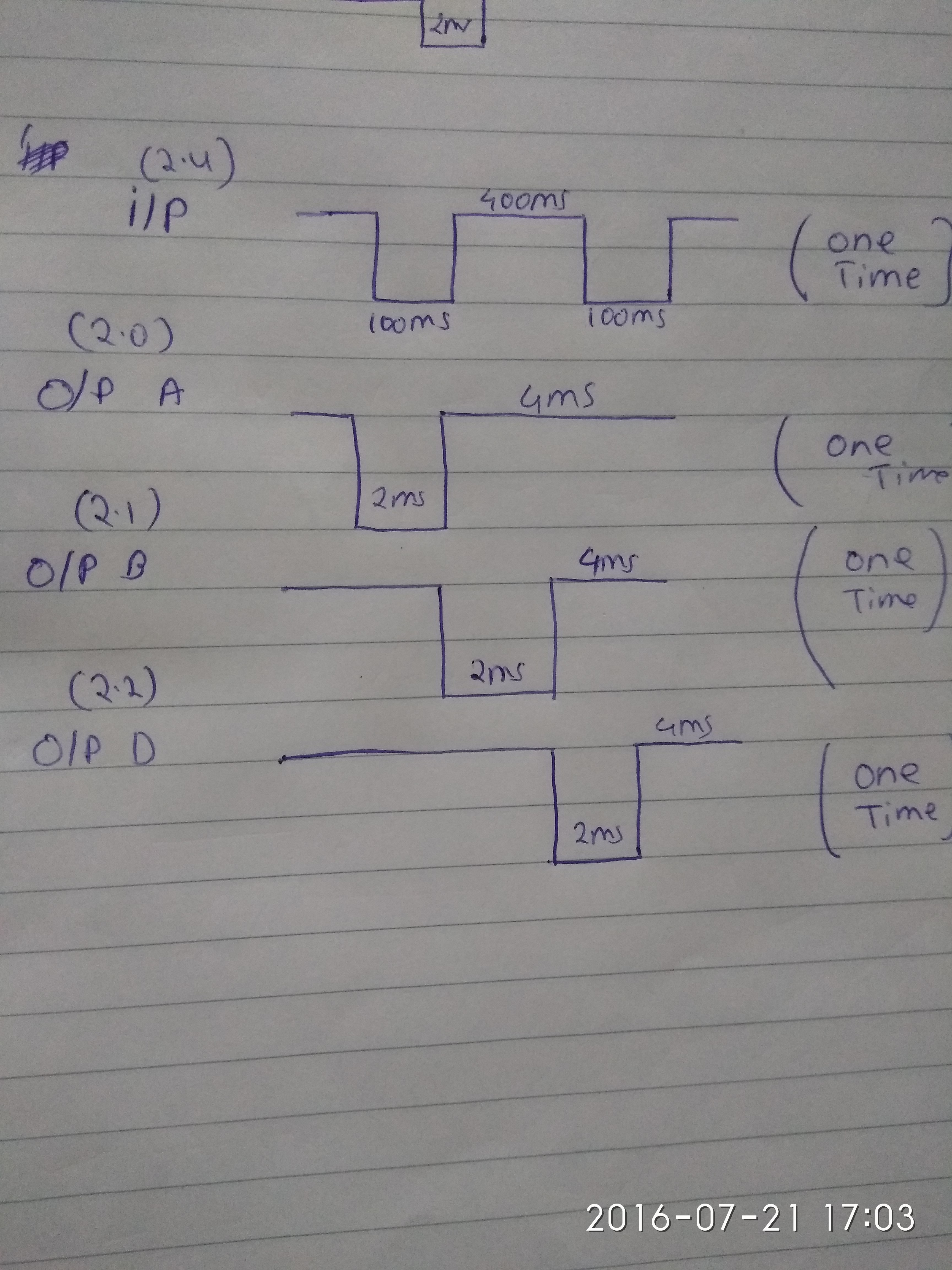 Three Low Pulse Msp Low Power Microcontroller Forum Msp Low Power Microcontrollers Ti E2e