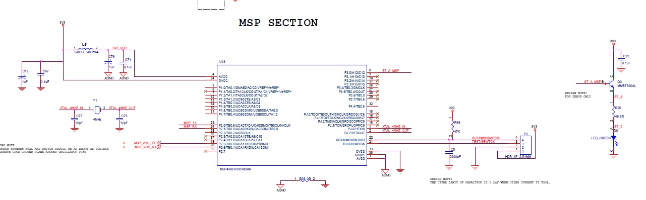 This Is The Schematics Msp Low Power Microcontroller Forum Msp Low