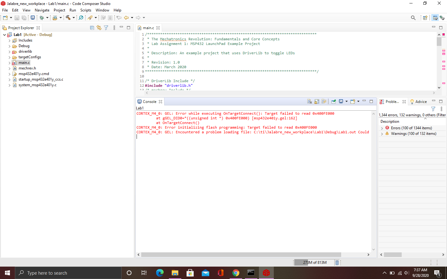Ccs Code Not Able To Run Msp Low Power Microcontroller Forum Msp Low Power Microcontrollers