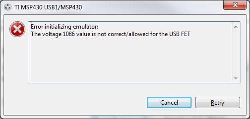 Unable to program MSP430F167 - MSP low-power microcontroller forum ...