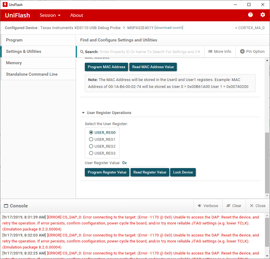 MSP432E401Y: GPIO configuration locks out JTAG - MSP low-power microcontroller forum - MSP low ...