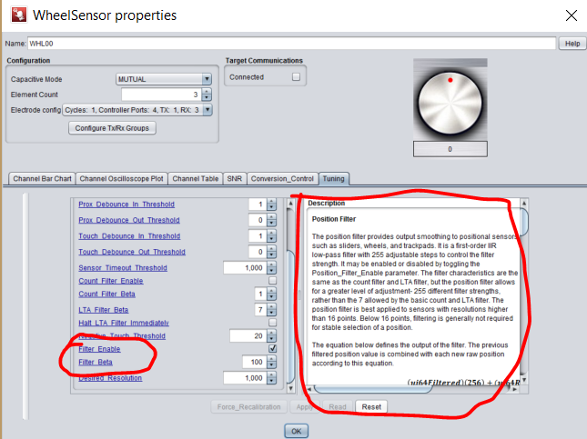 msp430fr2633: how to get fixed value of wheel for a position - MSP low-power microcontroller ...