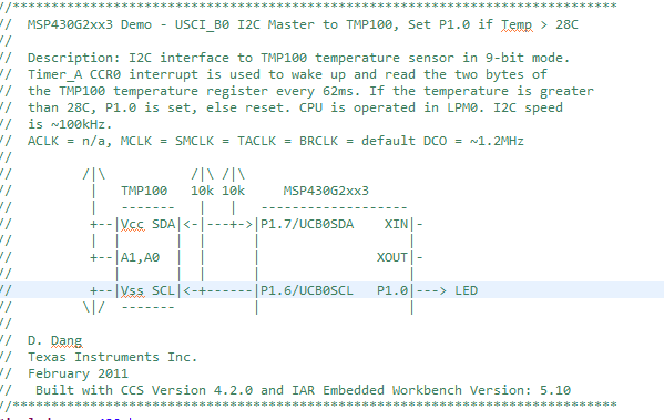 Msp430g2333 Usci I2c Pull Up Bug Confirmed Msp Low Power Microcontroller Forum Msp Low