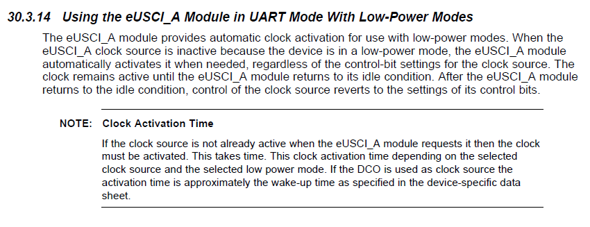 CCS/MSP430FR5969: wake-up time from LPM3 to LPM1 - MSP low-power microcontroller forum - MSP low ...