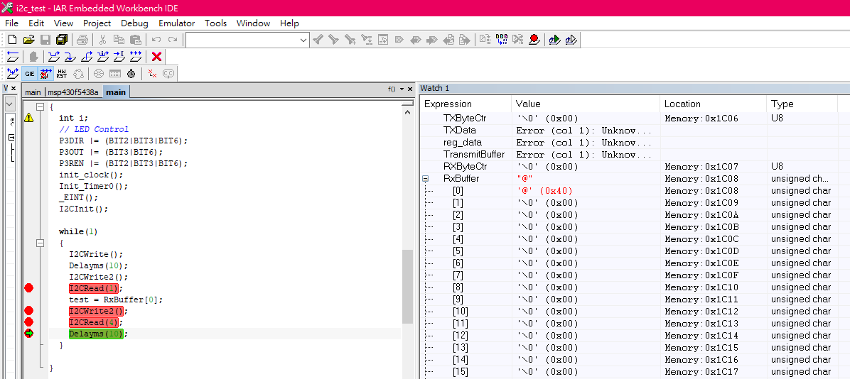 MSP430F5438A: can not read data from the Adafruit MPRLS Pressure Sensor via I2C - MSP low-power ...