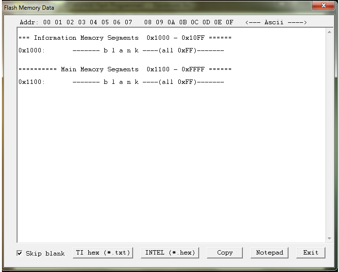 Issue of Program delete in MSP430F149 - MSP low-power microcontroller forum - MSP low-power ...