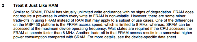 Direct Memory Access Of Fram Msp Low Power Microcontroller Forum