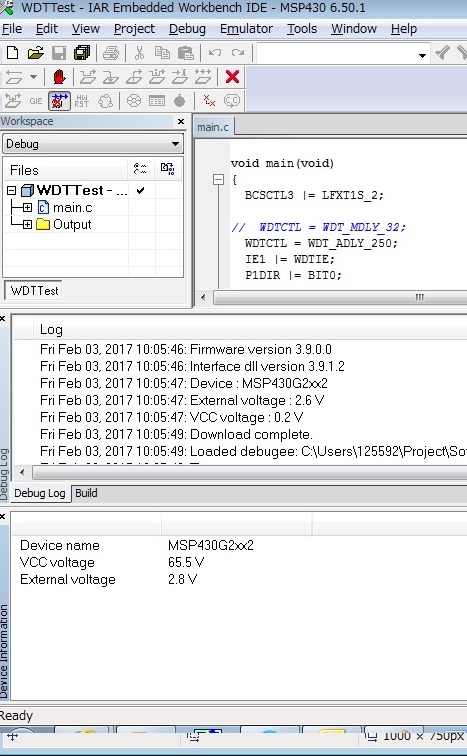 Msp430g2452 Msp Fet Shows High Voltage On Vcc Msp Low Power Microcontroller Forum Msp Low 