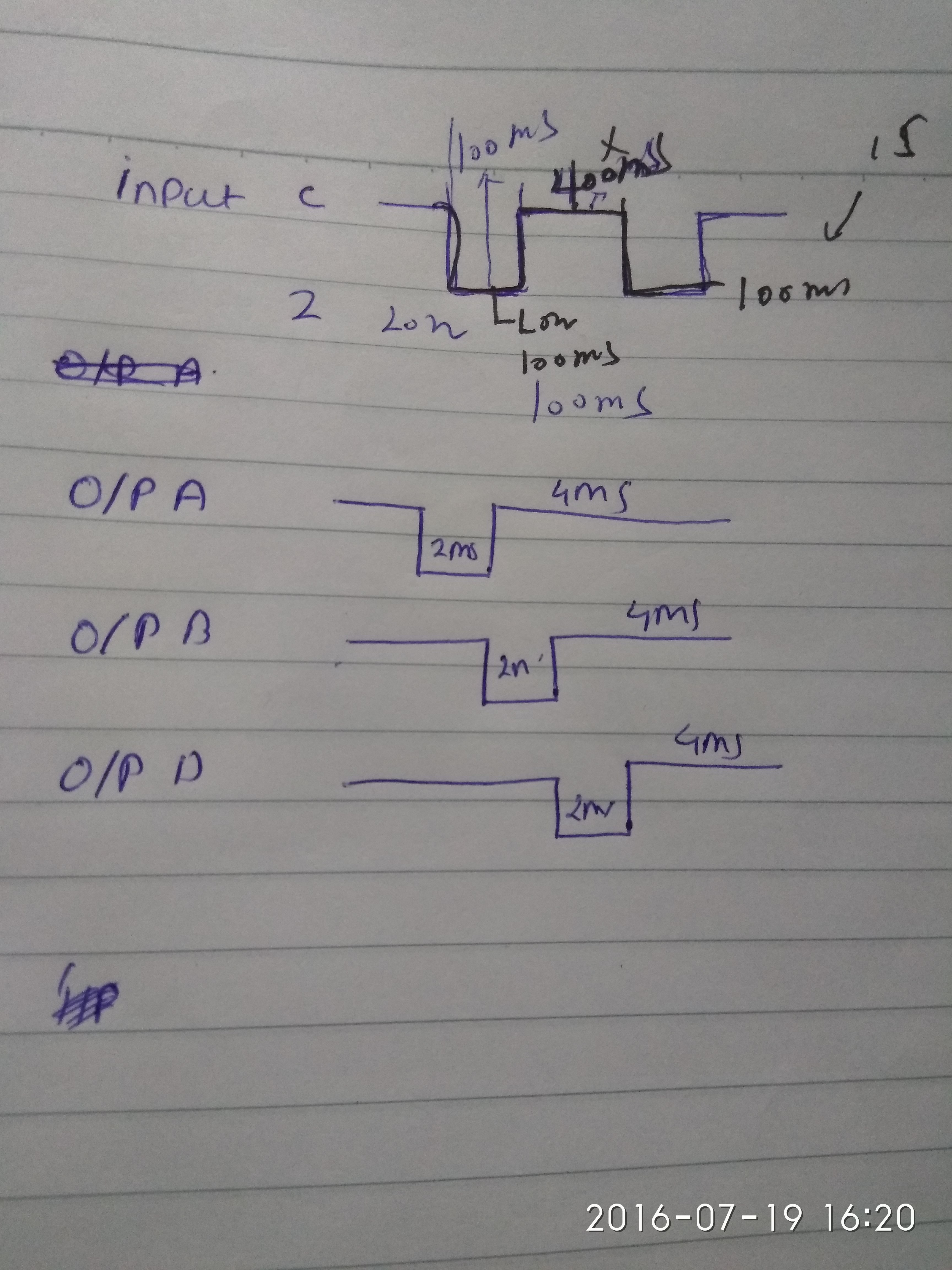 Three Low Pulse Msp Low Power Microcontroller Forum Msp Low Power Microcontrollers Ti E2e