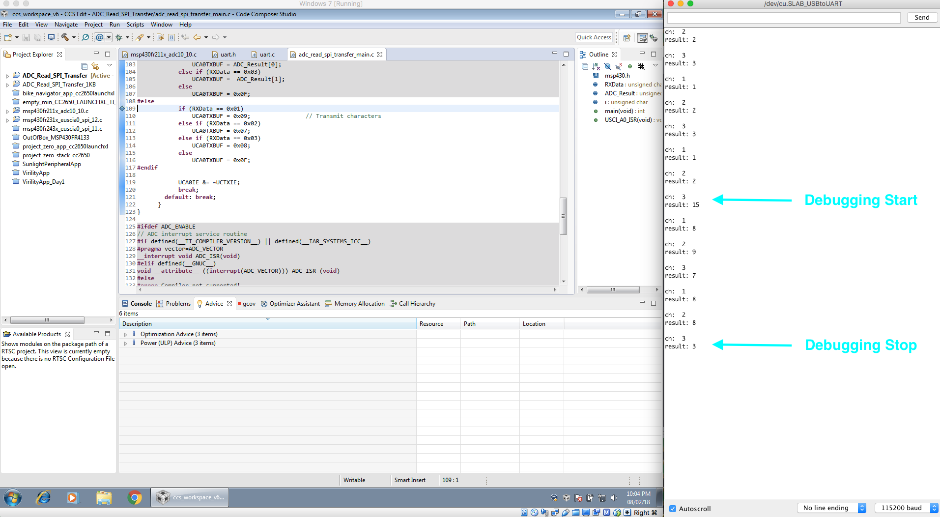 Msp430fr2110 Trouble With Spi Communication Between Msp And Esp8266 Msp Low Power