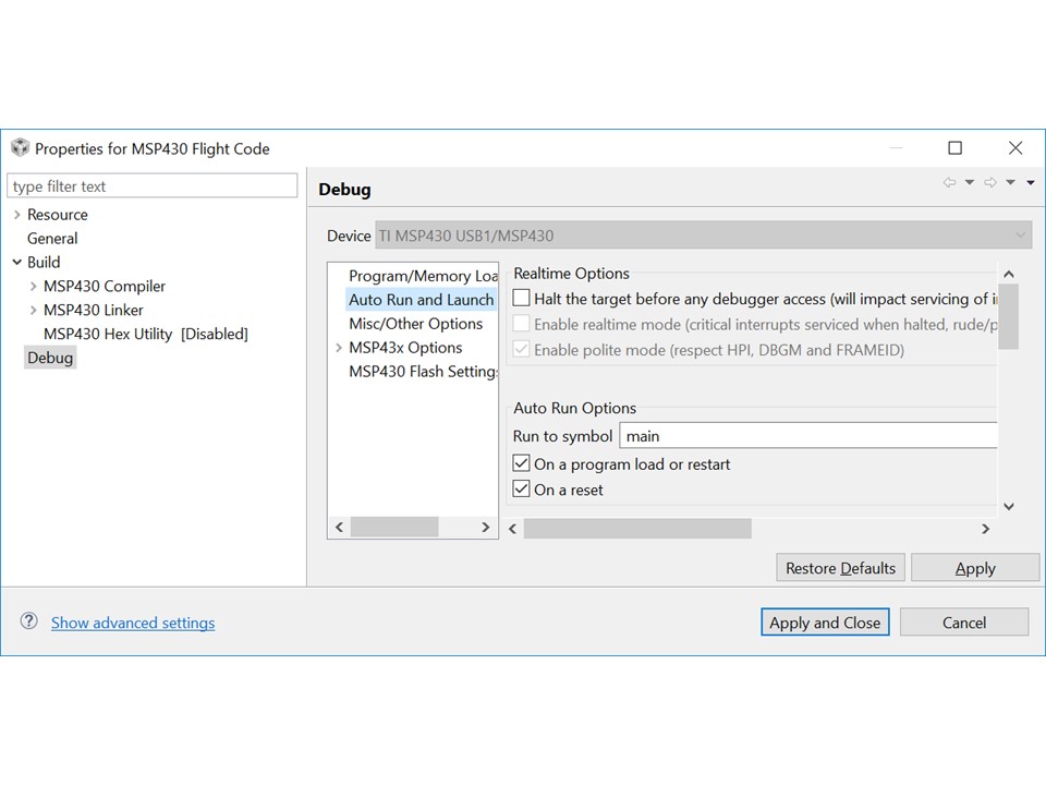 CCS/MSP430FR5994: Entering main() twice? - MSP low-power microcontroller forum - MSP low-power ...