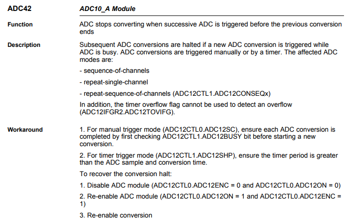 Msp430f67791a Adc10 Triggering From Sd24 Pulse Msp Low Power Microcontroller Forum Msp Low