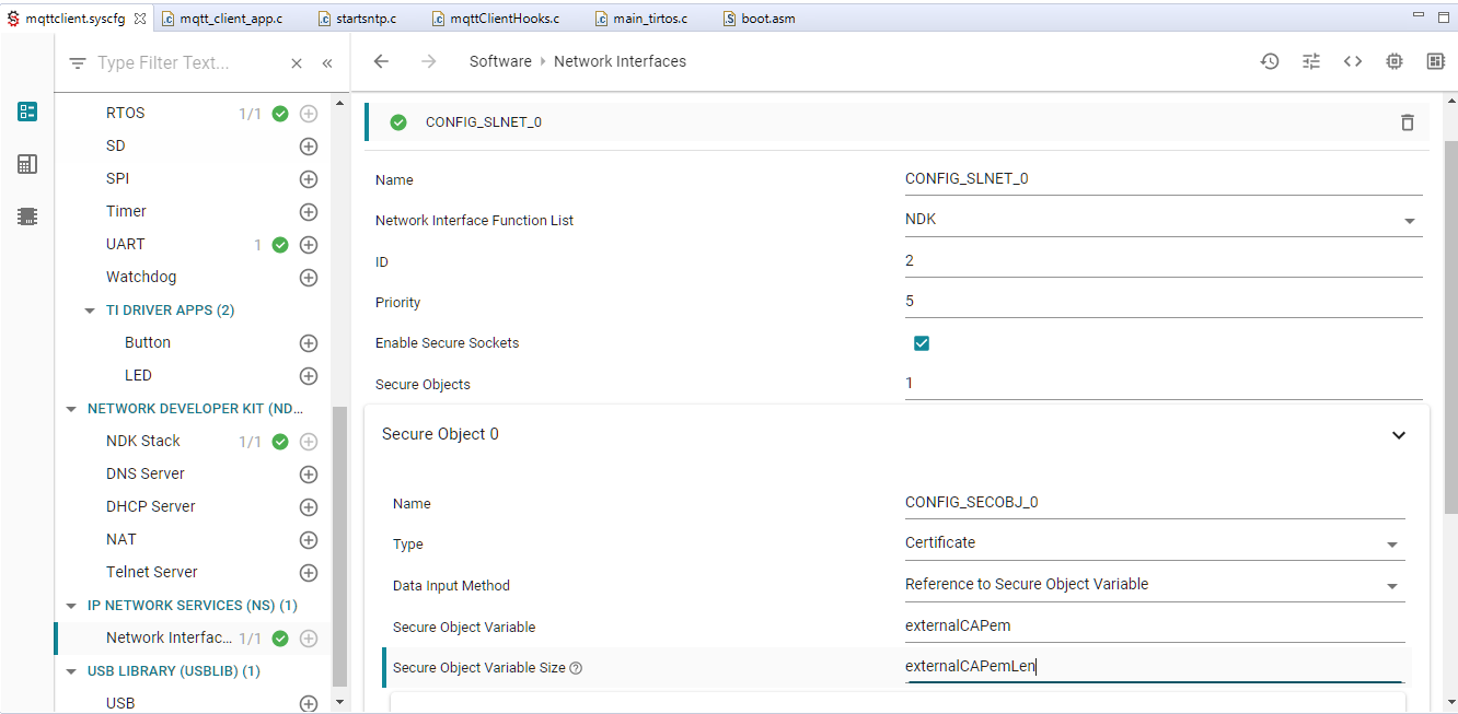 Msp432e401y Mqtt Ssl Connection Msp Low Power Microcontroller Forum Msp Low Power