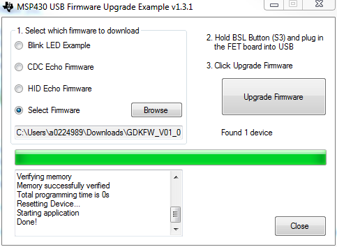 CCS/MSP430F5659: Debug interface to device has been secured: what's the problem? - MSP low-power ...