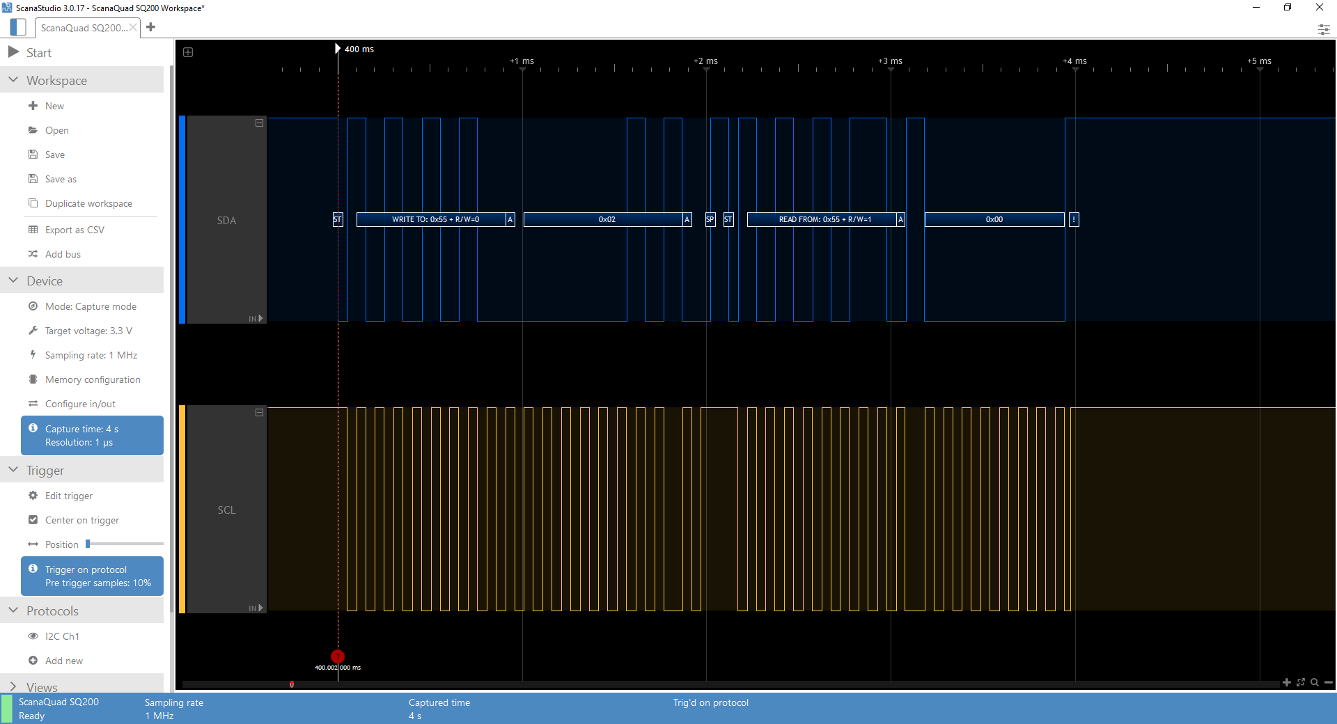 Msp430f5359 Handling Repeated Start Condition With Driverlib Strange Stop Condition Msp Low