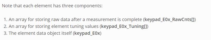 MSP430FR2633: Cap touch data packet detail information - MSP low-power microcontroller forum ...