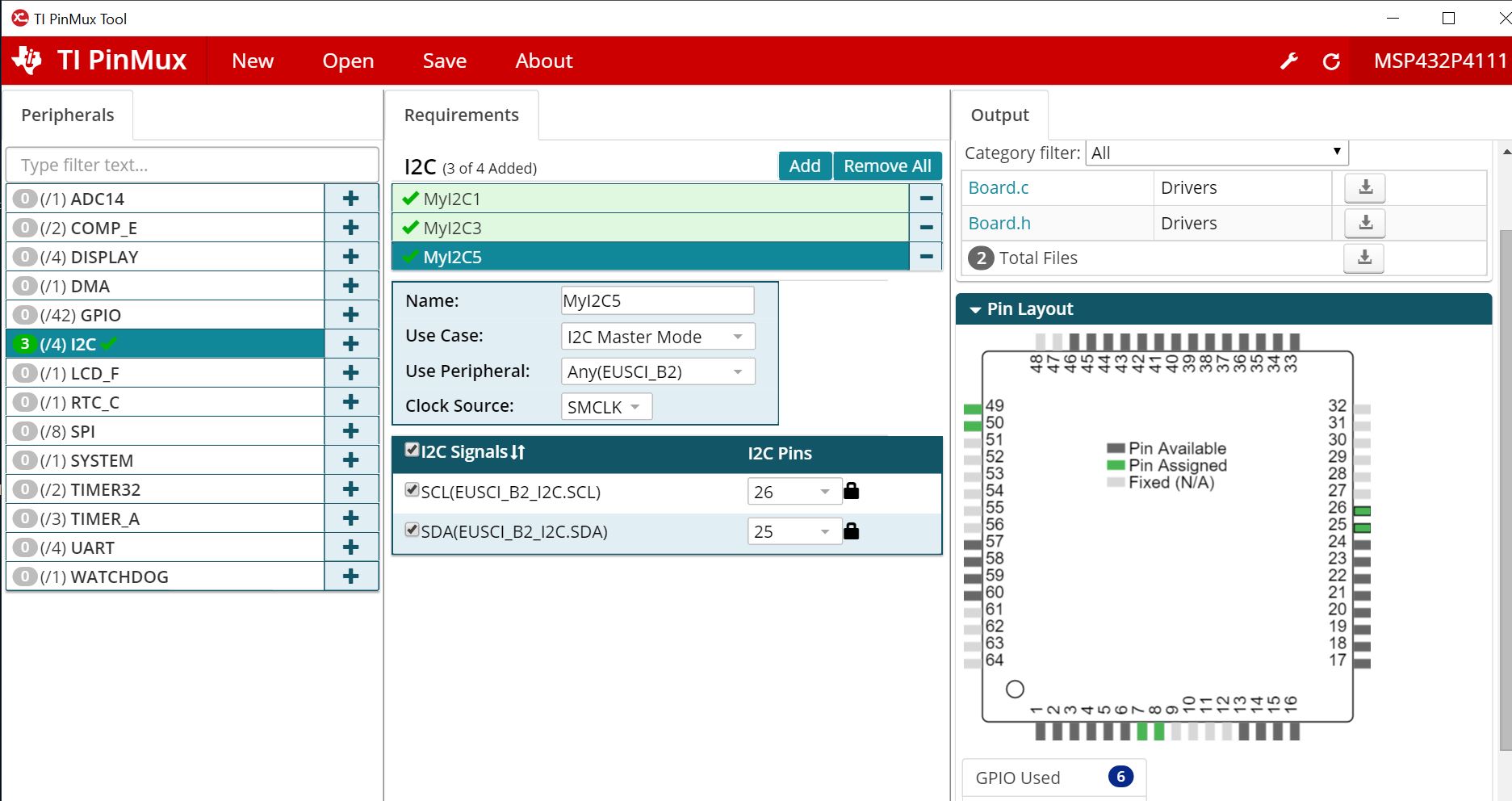 MSP432P4011T: Wrong Pin assignment in TI PIN-MUX tool - MSP low-power ...