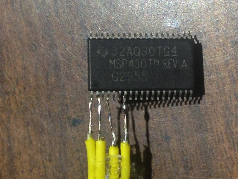 Msp430g2553 Does Not Recognize The Mcu Msp Low Power Microcontroller