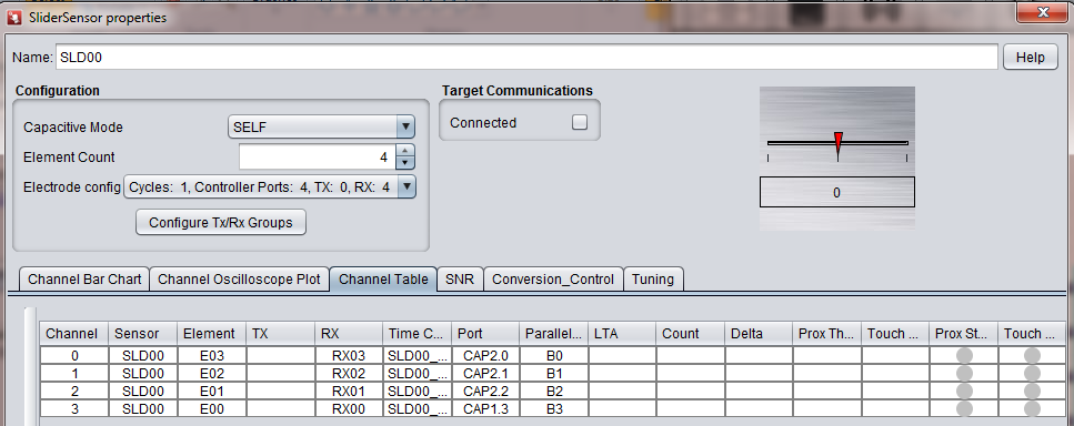 MSP430FR2633: Unable to get proper value at Start and End points of slider. - MSP low-power ...