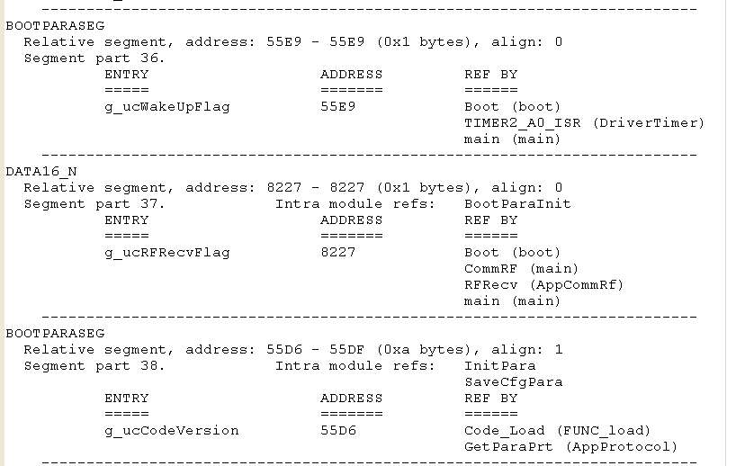 WEBENCH® Tools/MSP430FR6972: A question about selfdefine segment - MSP low-power microcontroller ...