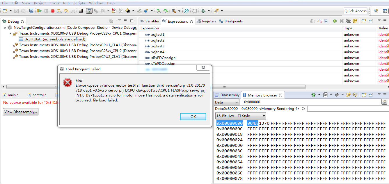 CCS/TMS320F28377D: some boards can't download code by CCS - C2000 microcontrollers forum - C2000 ...