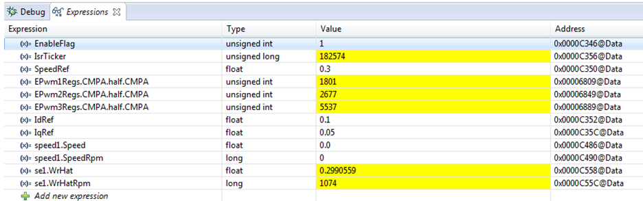 Problem in data format( HVACI_Sensorless_2833x ) - C2000 ...