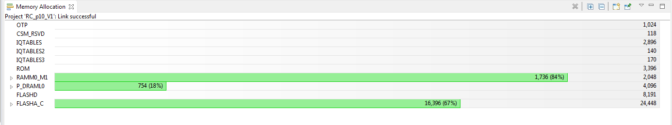 Example_Flash2802x_API.c project CMD files question - C2000 microcontrollers forum - C2000™︎ ...
