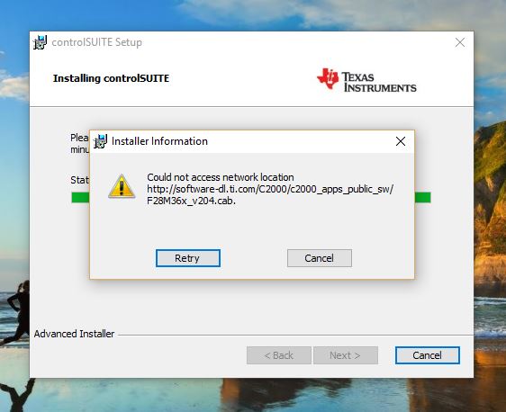 ControlSuite Options - C2000 microcontrollers forum - C2000™︎ microcontrollers - TI E2E support ...